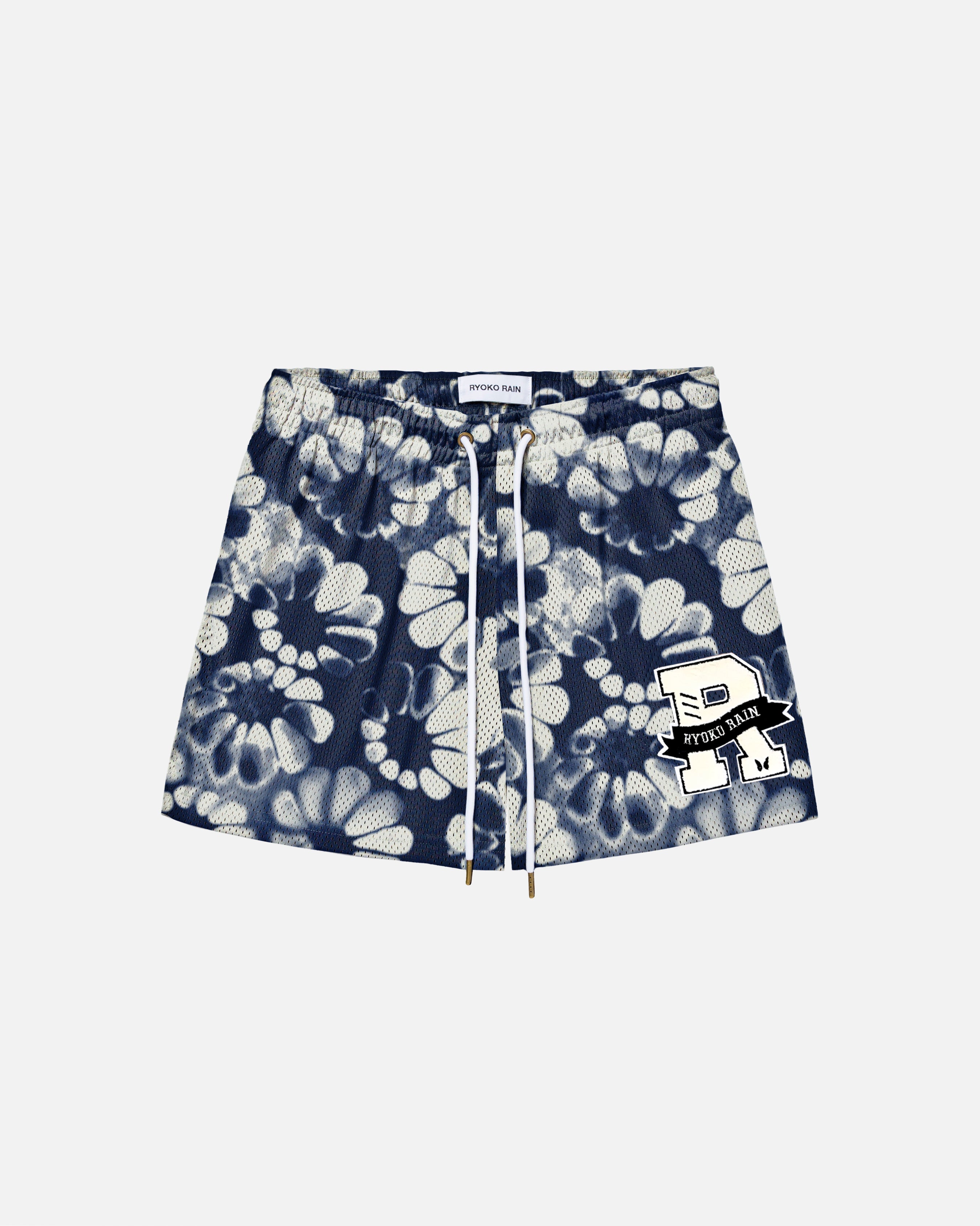 INDIGO FLORAL TIE DYE – Ryoko Rain