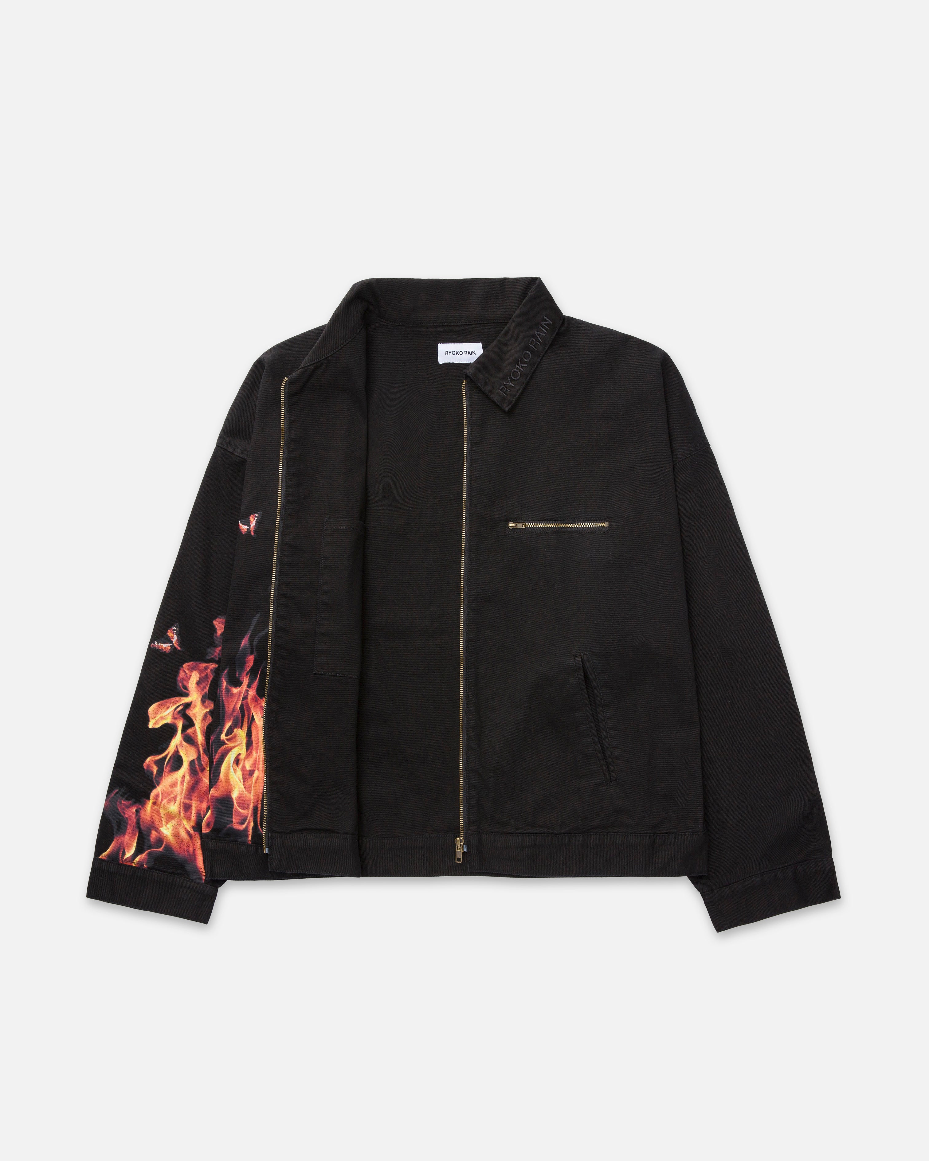 FLAMES WORK JACKET – Ryoko Rain
