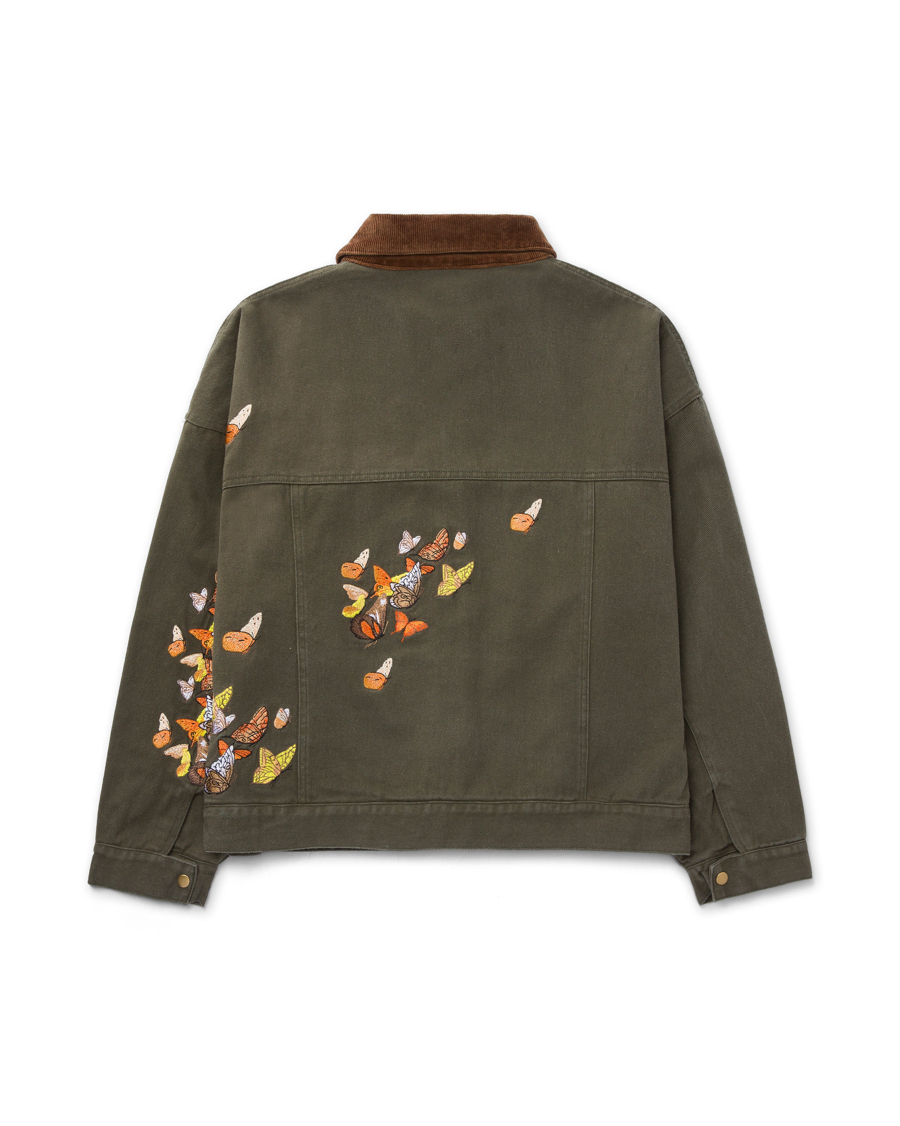 GREEN BUTTERFLY WORK JACKET – Ryoko Rain