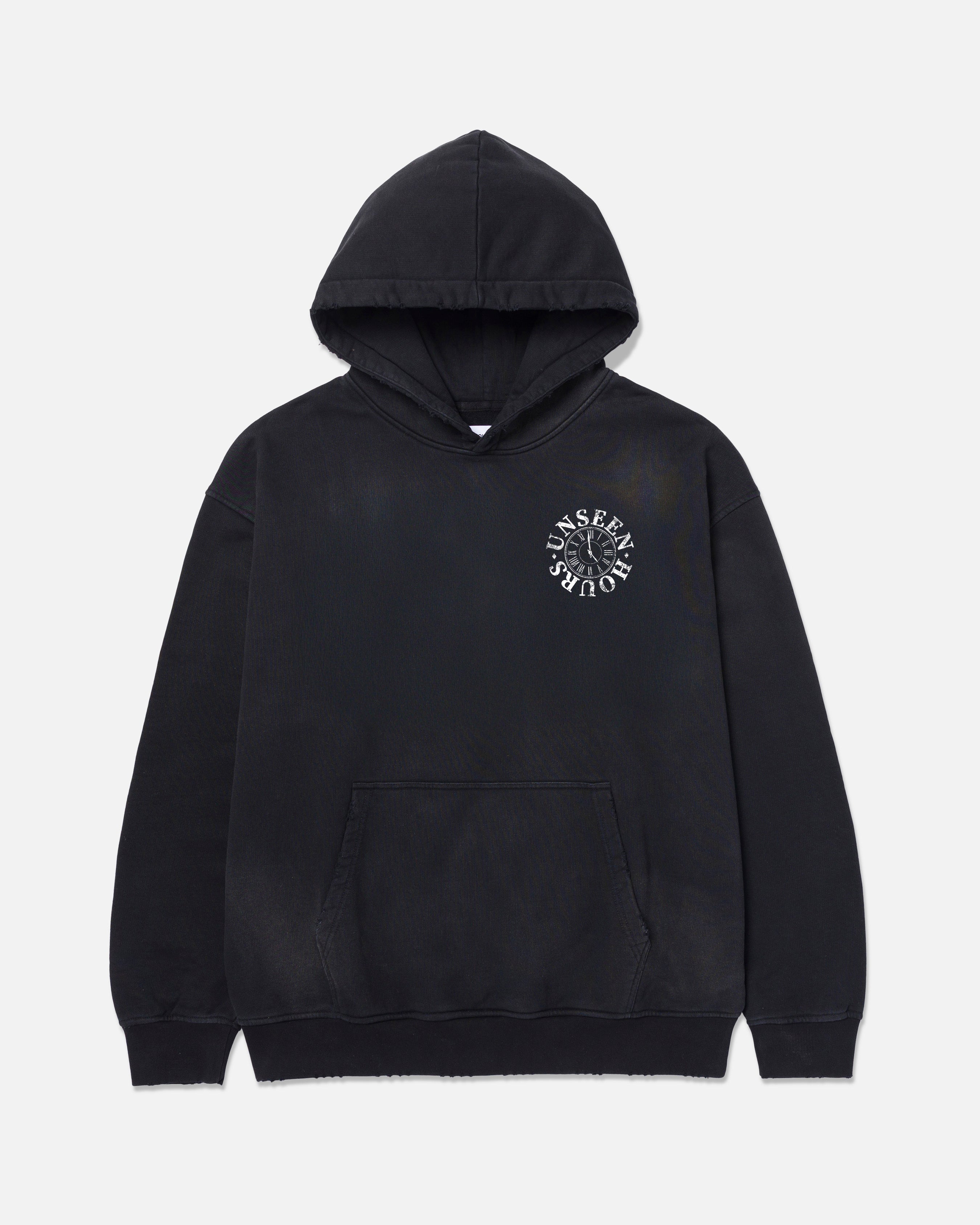 UNSEEN HOURS HOODIE - BLACK – Ryoko Rain