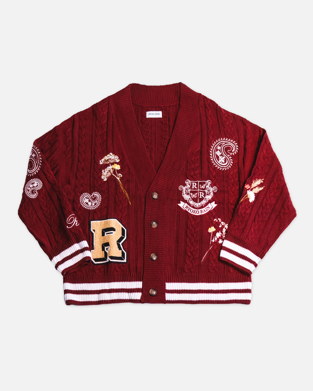 CABLE KNIT CARDIGAN – Ryoko Rain